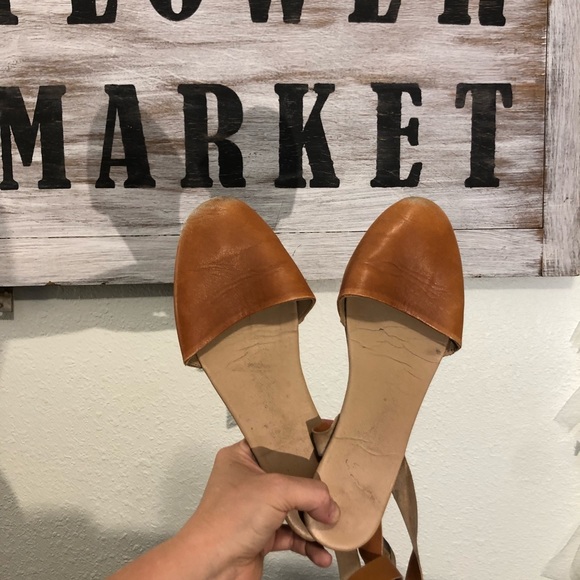 Sseko Designs | Shoes | Leather Ballet Style Sandals | Poshmark